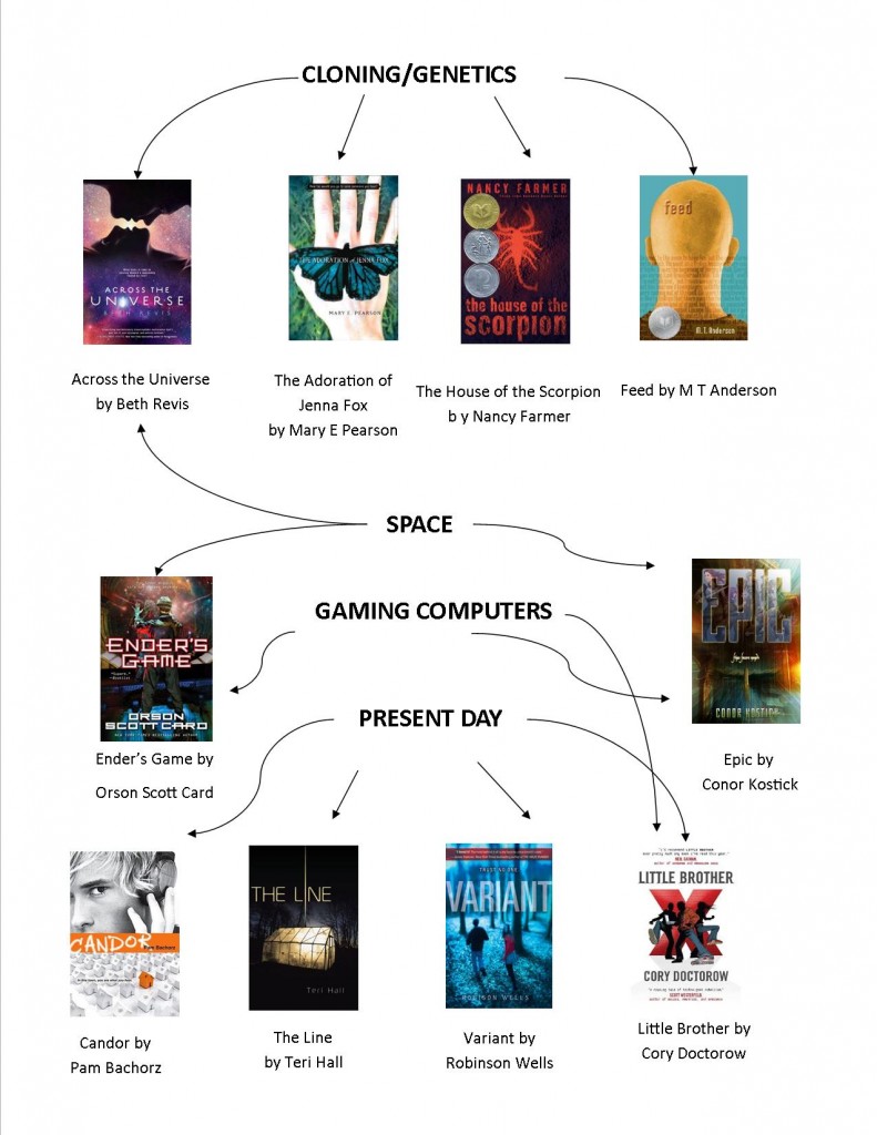 Dystopian Fiction Flow Chart | School Library Lady
